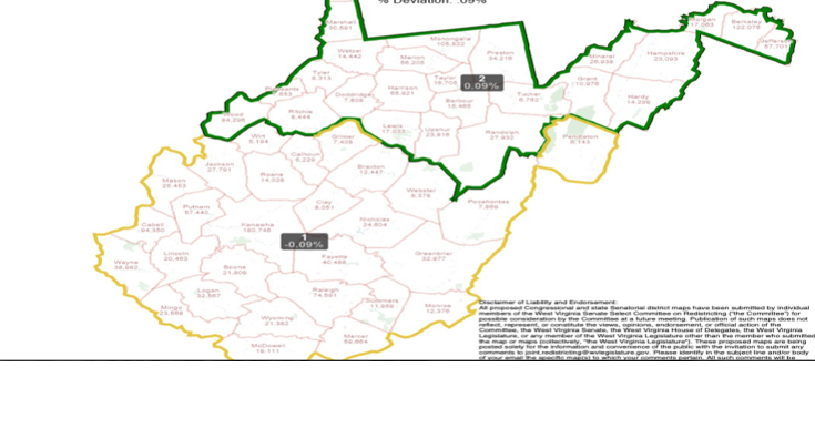 West Virginia's redistricted congressional map complete | State Journal ...