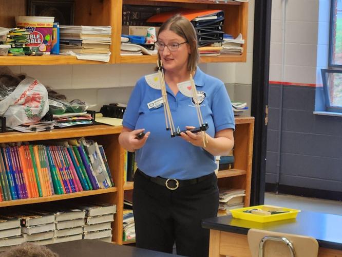 Monongah Middle School students explore science of projectile motion ...