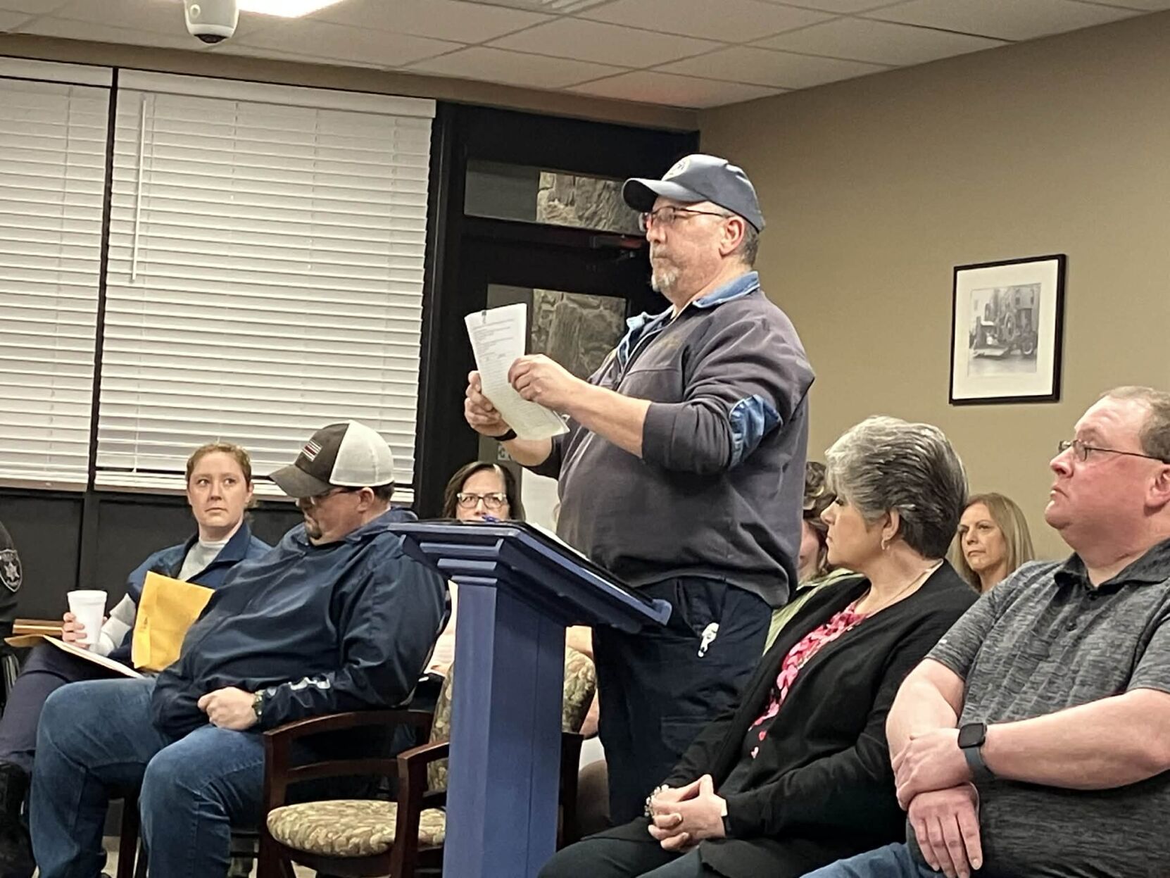 County employee starts petition to remove commissioner from office ...