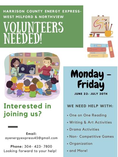 Energy Express seeks volunteers for North View, West Milford sites ...