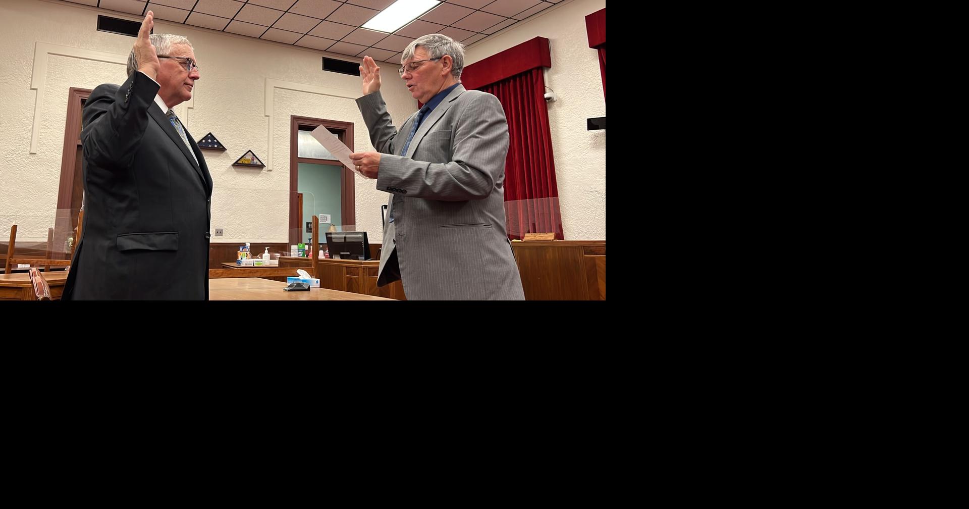 Eugene Jenkins sworn in as magistrate Monday | Preston County News ...