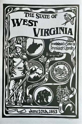 Artist and teacher designs unique West Virginia-themed prints | Jackson ...