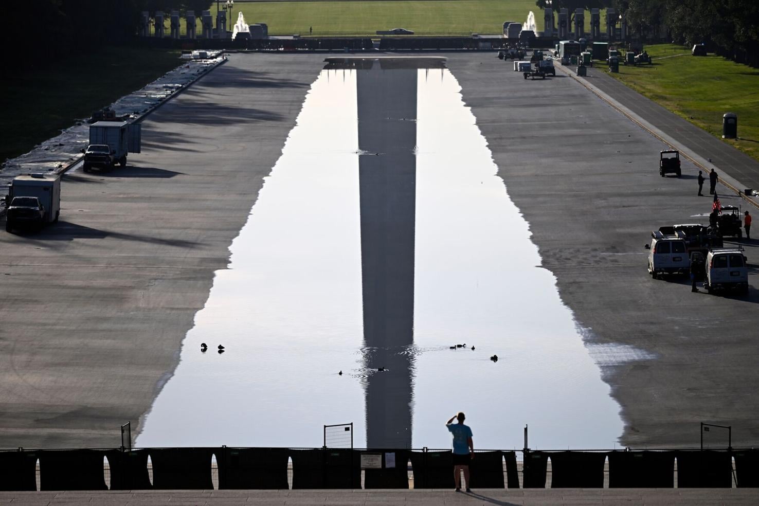 APTOPIX Lincoln Memorial Reflecting Pool | US and World News | wvnews.com