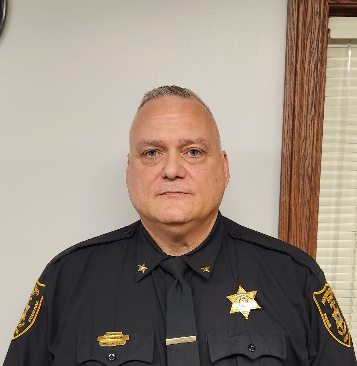 New Marion Co., West Virgnia, Sheriff Roger Cunningham completes first ...