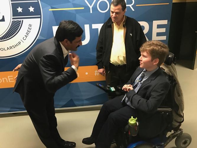 Vincent Pinti uses his passion for learning to prepare for a future in ...