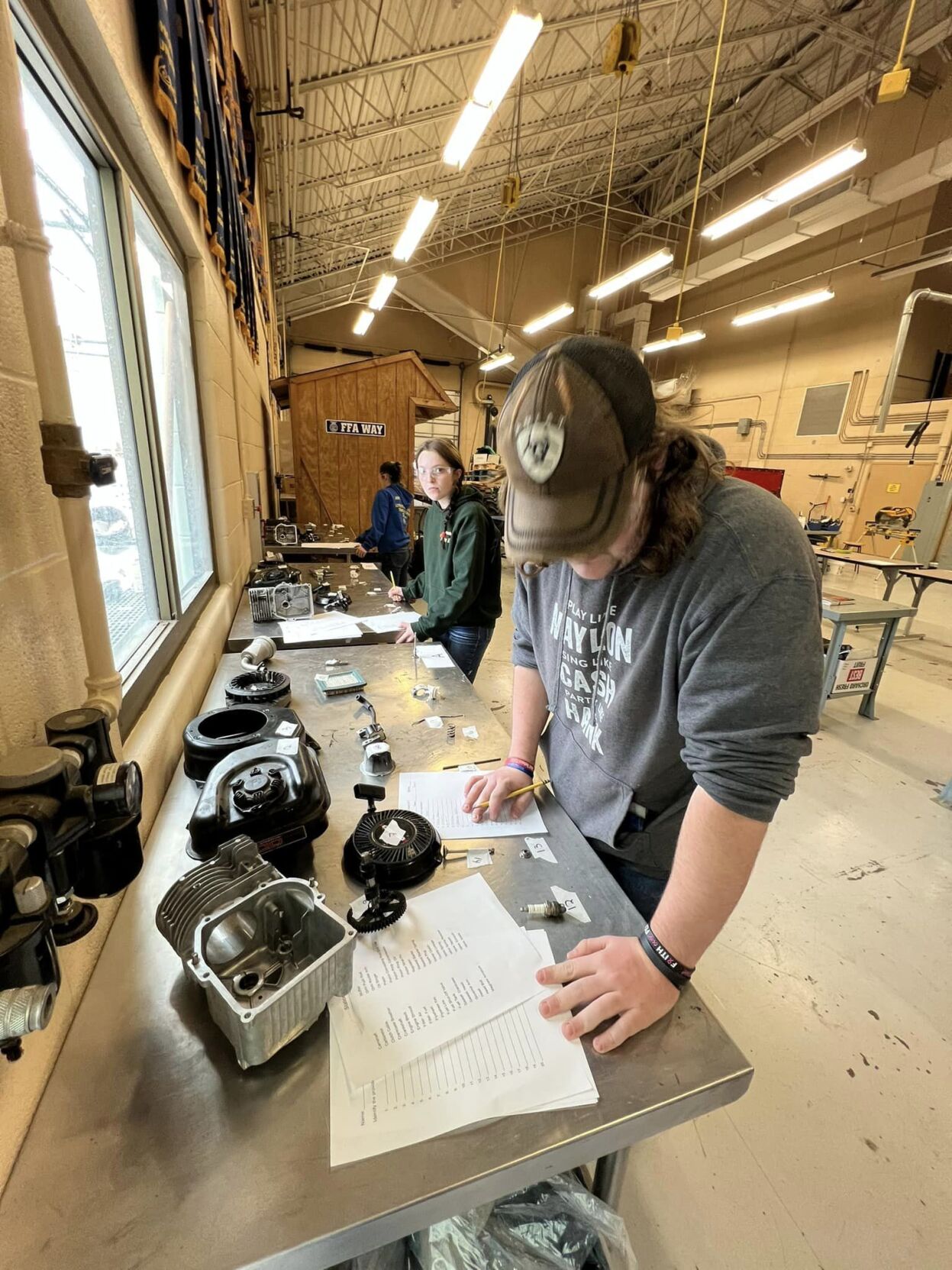Racine Southern FFA competes in the District 10 Ag Mech CDE ...
