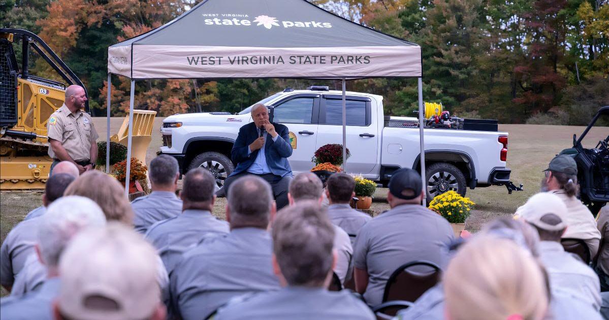 West Virginia Gov. Justice unveils $4M firefighting equipment amid ...