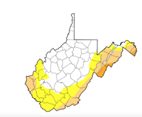 West Virginia drought map | | wvnews.com