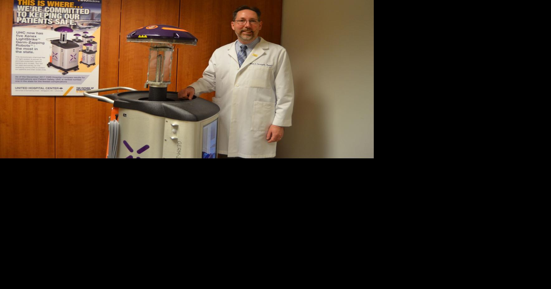 Germ-zapping robots rise in number at UHC | Harrison News | wvnews.com