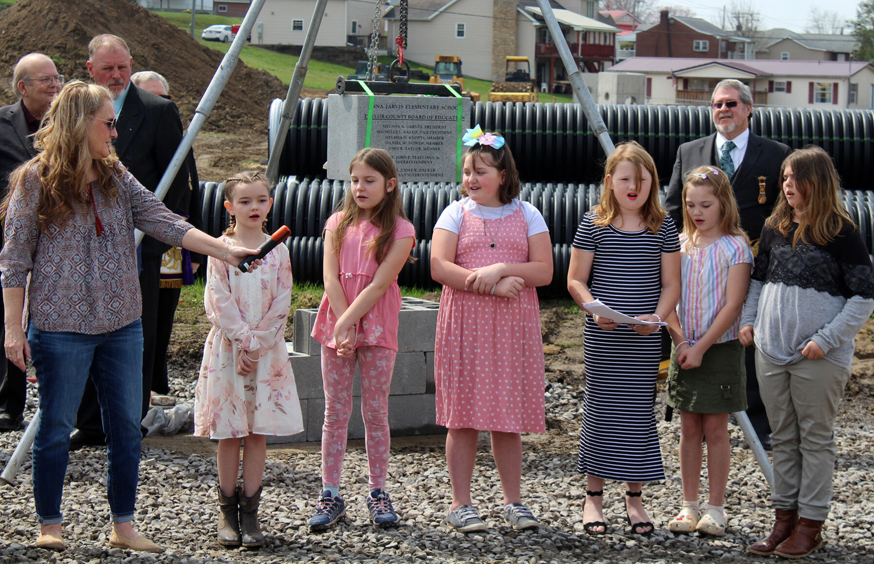 Cornerstone laid for new Anna Jarvis Elementary in Grafton, West ...