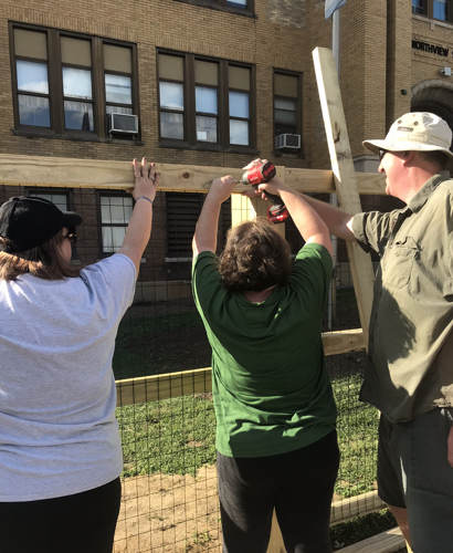 It takes a village: Community support creates North View Elementary ...