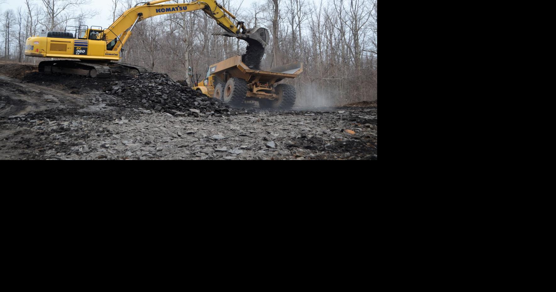 State DEP Officials visit Newburg Brocom Mine fire site | Preston ...