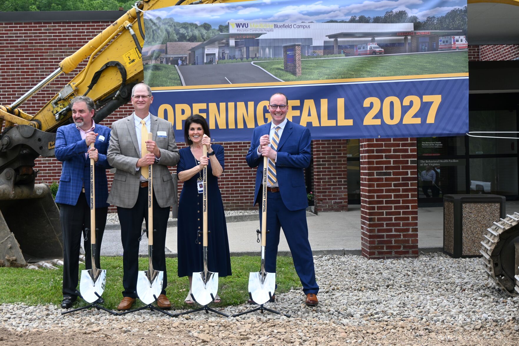 WVU Medicine Princeton Community Hospital breaks ground on $25 million ...
