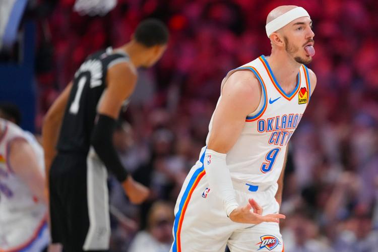 Sparked by Alex Caruso, the Thunder bench steps up again in Game 5 win ...