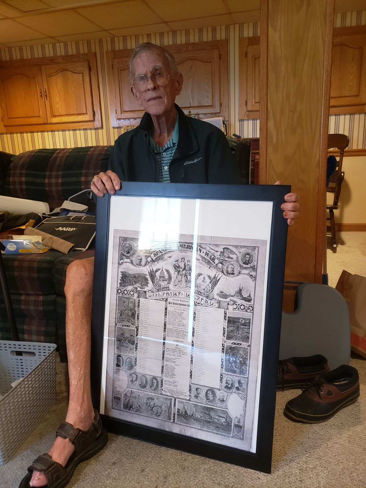 Local Veteran receives a piece of family history | Weston Lifestyles ...