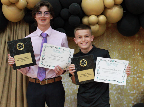 Keyser Middle School Eighth Grade Awards | | wvnews.com