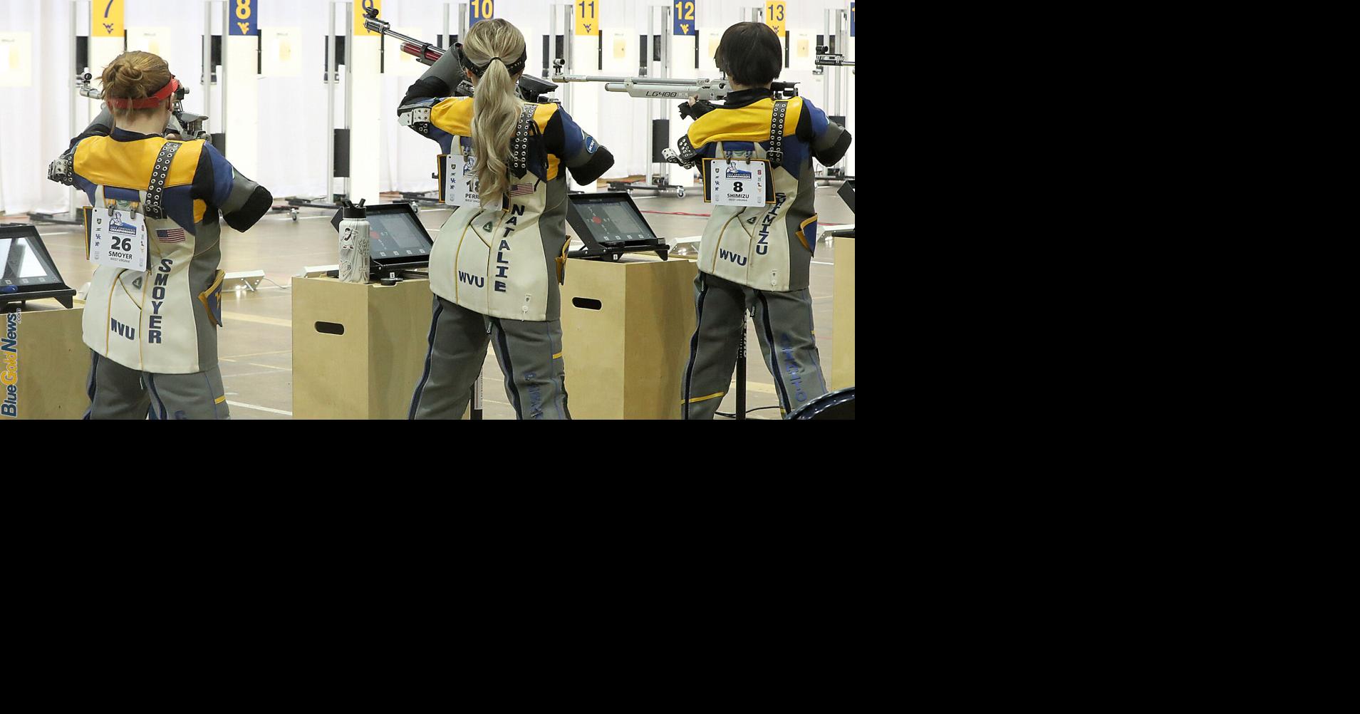 WVU Rifle Calista Smoyer, Natalie Perrin Akihito Shimizu | West ...