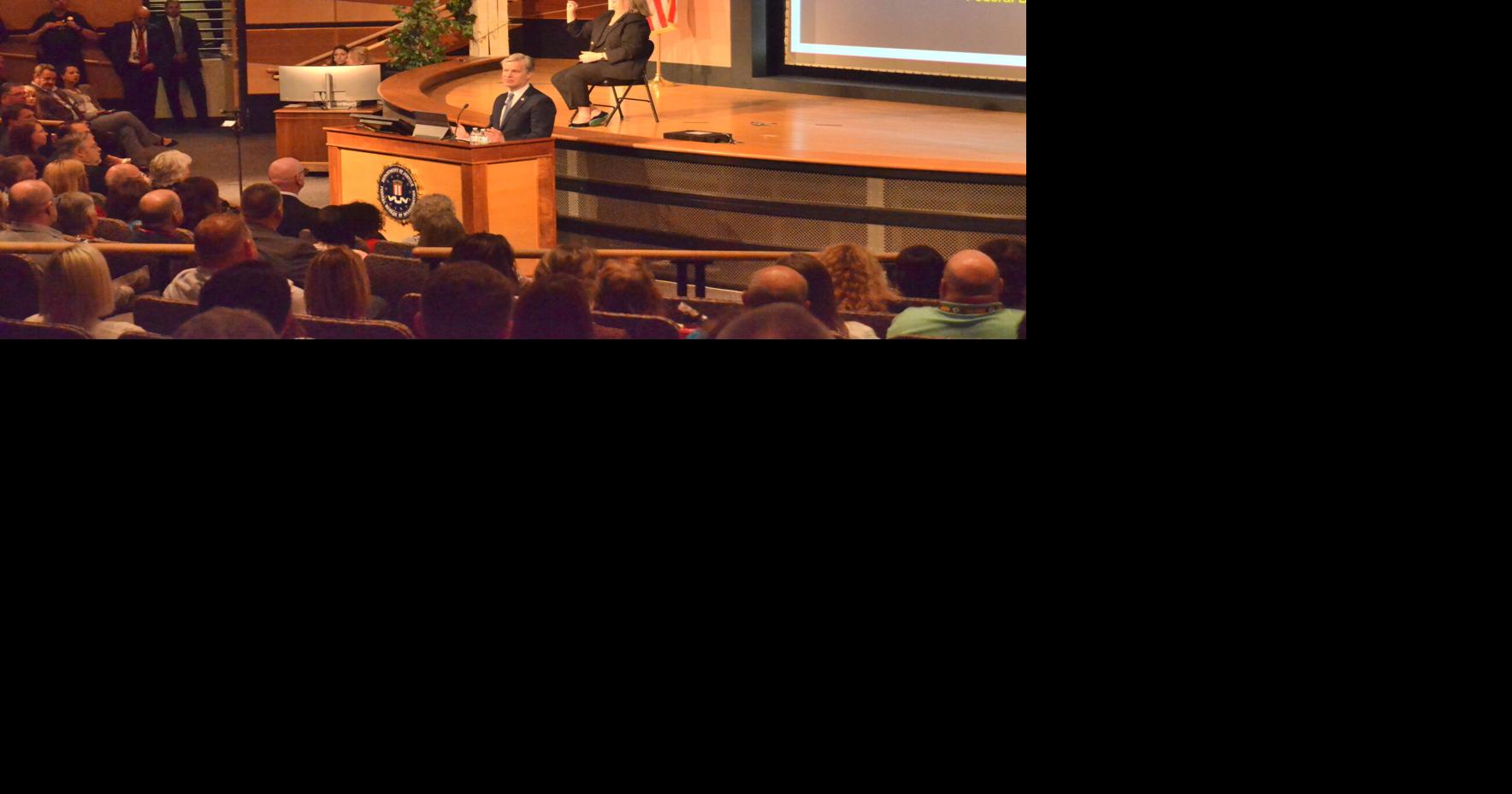 FBI director joins CJIS Division in Clarksburg (West Virginia) to mark ...