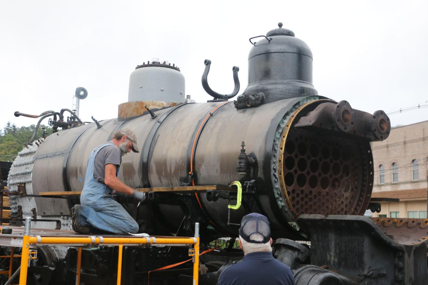 Garrett Pride — Steam locomotive taking shape at museum | News | wvnews.com