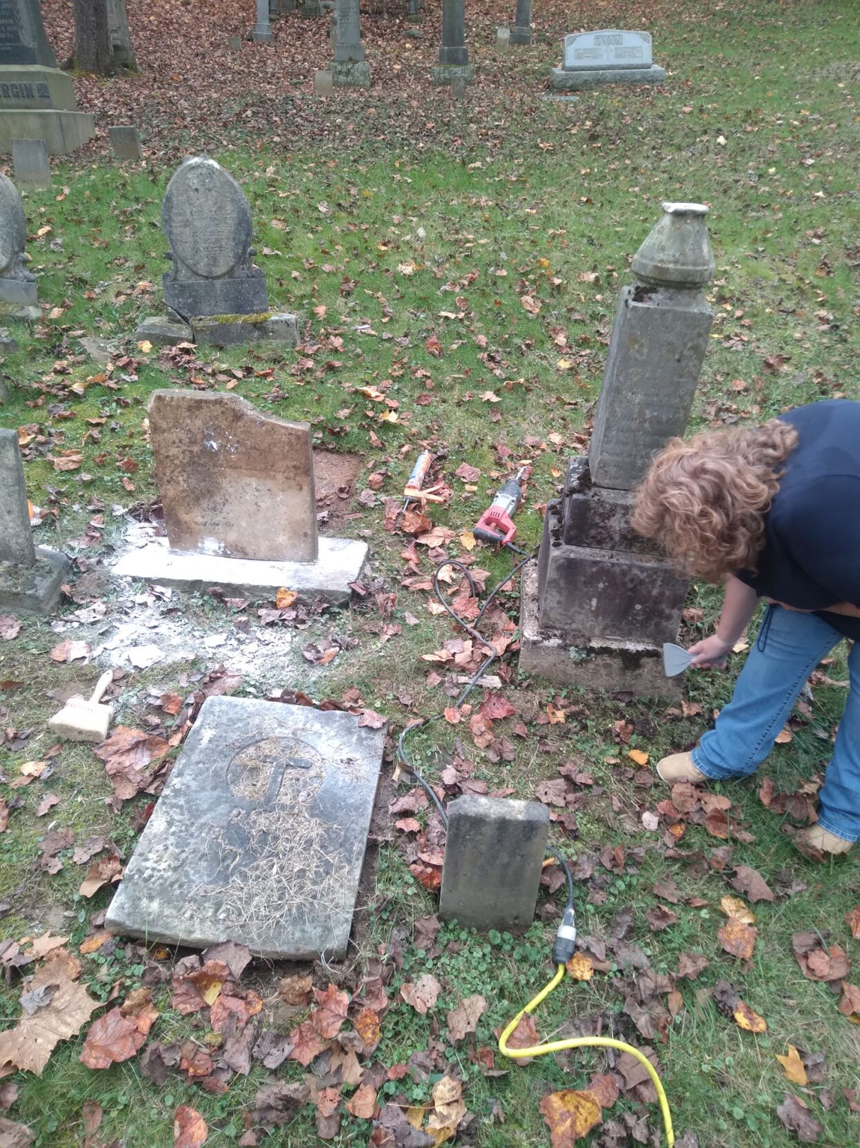 Successful fundraiser to help restore Arnold Cemetery in Weston (West ...