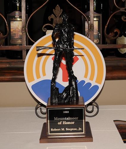Bob Steptoe honored as first United Way Mountaineer of Honor at Bridgeport, West Virginia, event ...