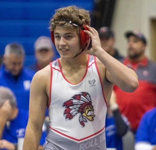 Third-place finish from Eli Knight highlights consolation finals at state wrestling tournament ...