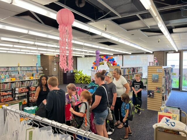 Several show for Clarksburg library’s backpack giveaway | Local News ...