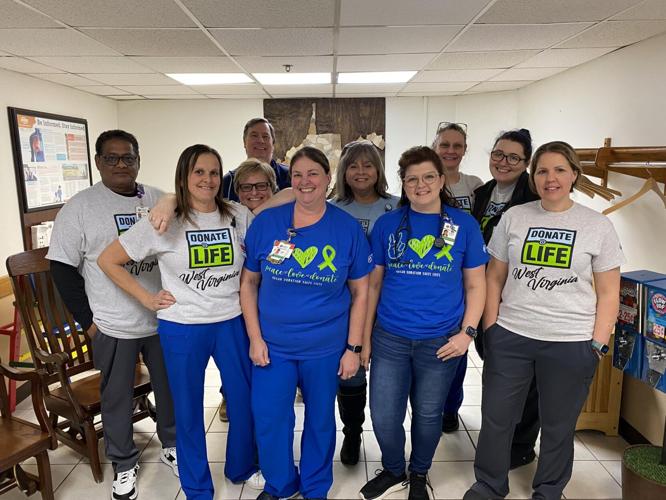 Grafton City Hospital (West Virginia) employees celebrate Donate Life ...