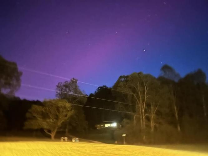 Northern Lights provide some beautiful skies across North Central West ...
