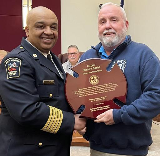Former Ripley VFD Chief Dave Brubaker was honored at Ripley City ...