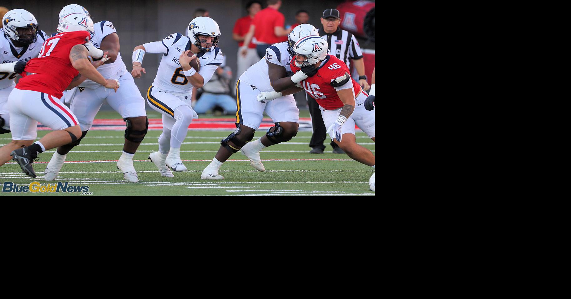 Quarterback outlook: Rodriguez sees options among WVU’s returning QBs ...