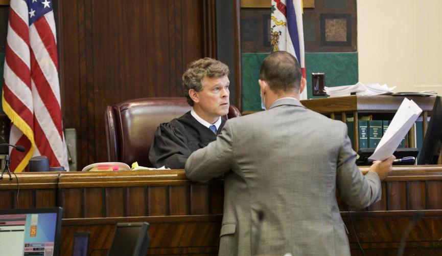 COVID-19 protocol in place as Judge Chris McCarthy holds Harrison WV ...