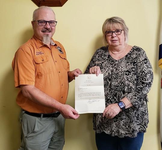 Howell presents grants to Ridgeley, Carpendale | Mineral County WV News ...