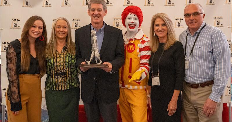 Owner/operator Ebert receives Ronald Award from McDonald's | Local News ...