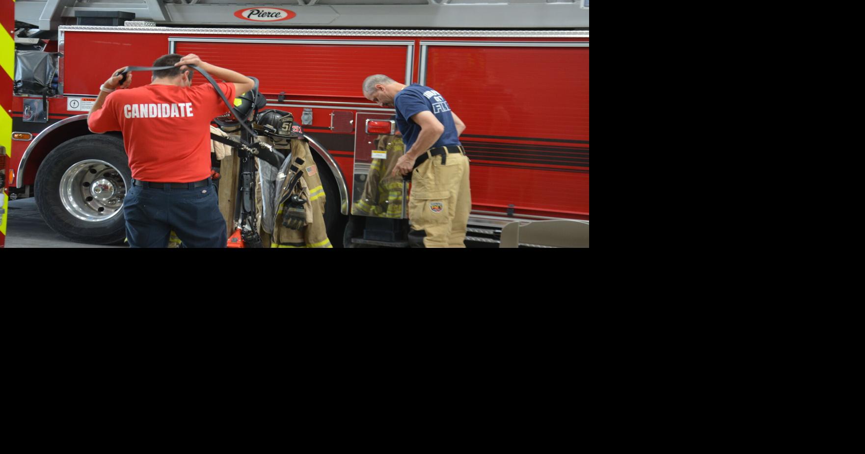 Probationary Bridgeport (West Virginia) firefighters continue learning ...