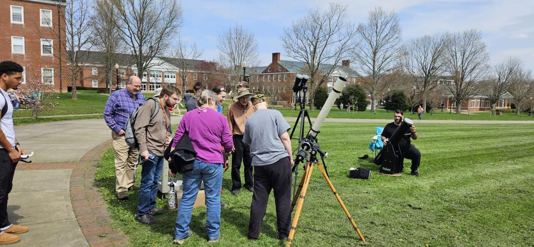 West Virginia Wesleyan College holds solar eclipse viewing party ...