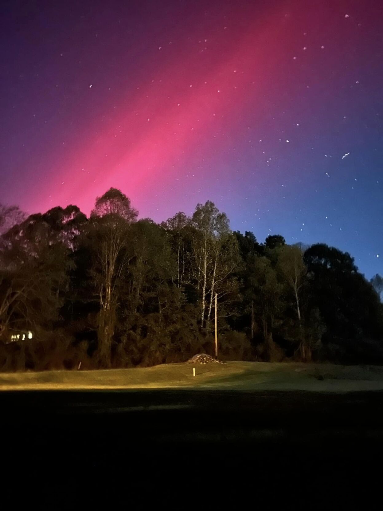 Northern Lights provide some beautiful skies across North Central West ...