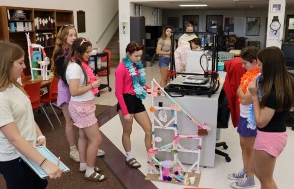 SGHS 8th grade students showcase physics skills through roller coaster ...
