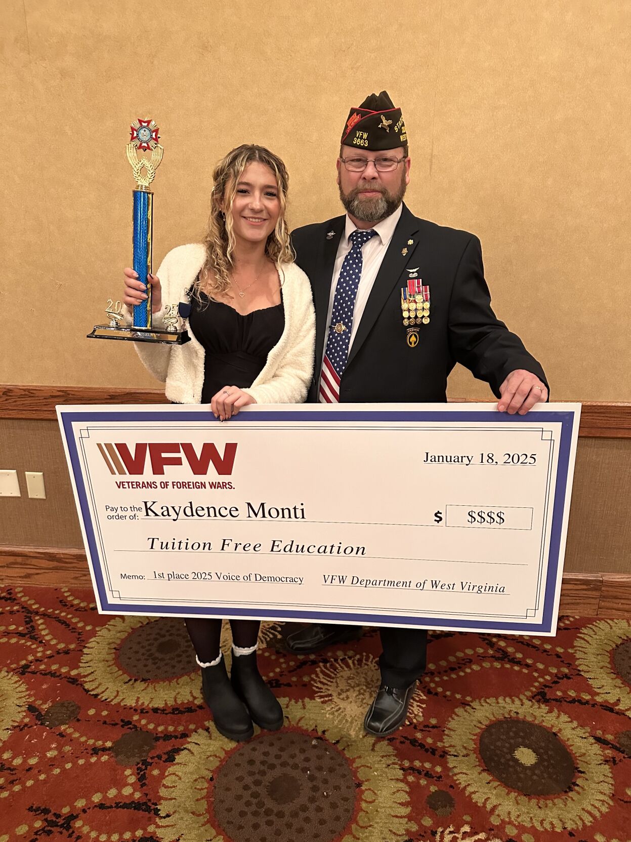 Buckhannon-Upshur High School senior Kaydence Monti earns national ...