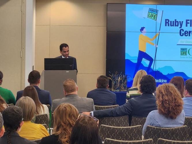 Ruby Memorial Hospital holds annual flag-raising ceremony for National Donate Life Month | WV ...