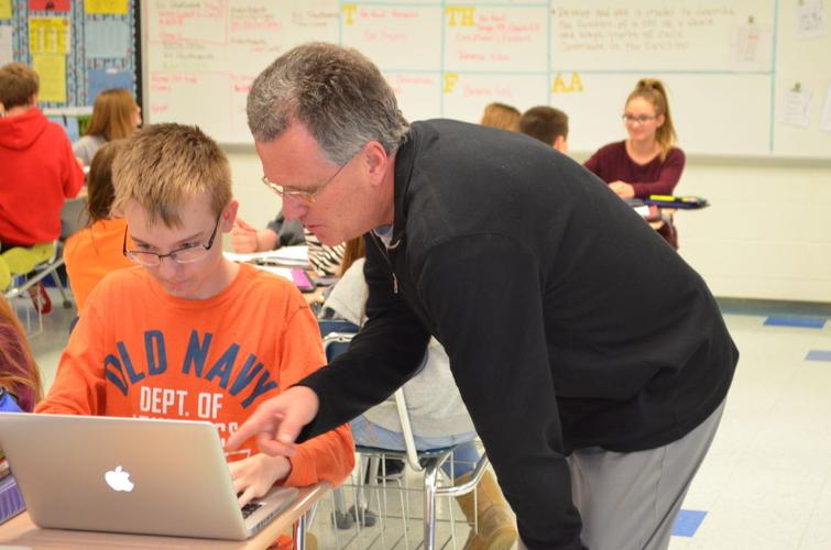 Jim Richter of BMS is voice of the Braves; 32-year educator has taught ...