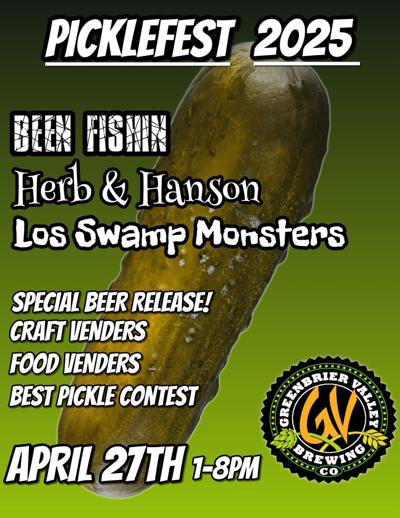 2nd Annual Picklefest Returns to Greenbrier Valley Brewing Company on April 27 | WV News ...