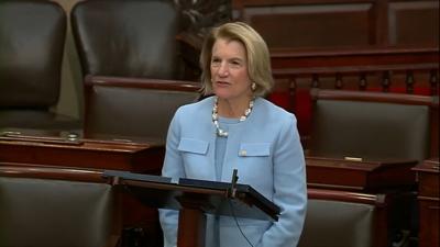 U.S. Sen. Shelley Moore Capito, of West Virginia, praises outgoing Rep ...