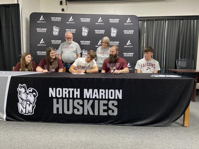 3 North Marion students sign letters of intent | Fairmont Sports ...