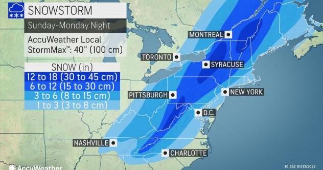 West Virginia could experience 'bomb cyclone' during predicted ...