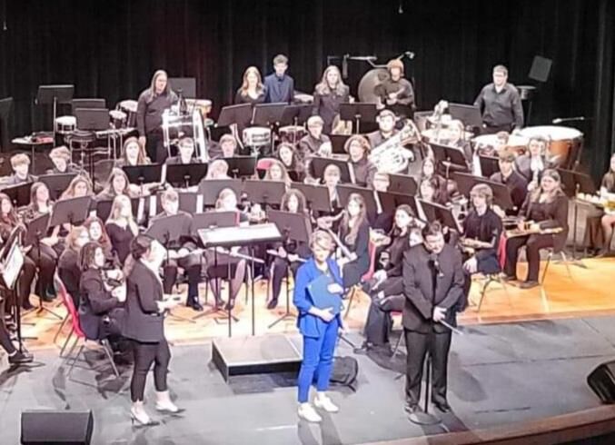 The bands of three schools unite at Mason County Band Night ...