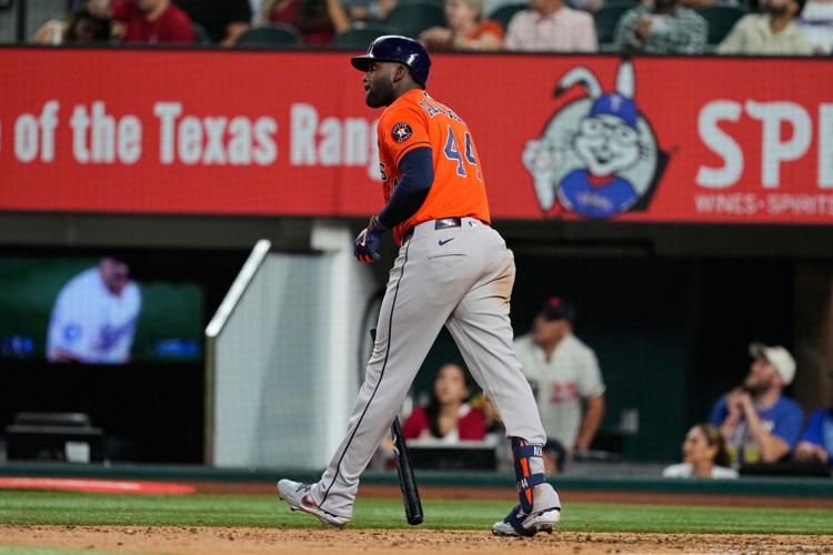 Yordan Alvarez is on a heater with consecutive 2-homer nights to put ...