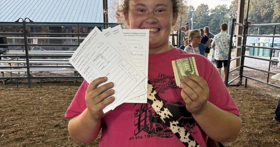 Racine Southern FFA co-hosts livestock judging at Meigs County Fair ...