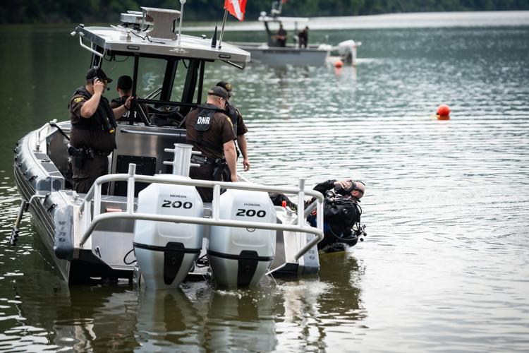 New West Virginia Division of Natural Resources Police dive team demos ...