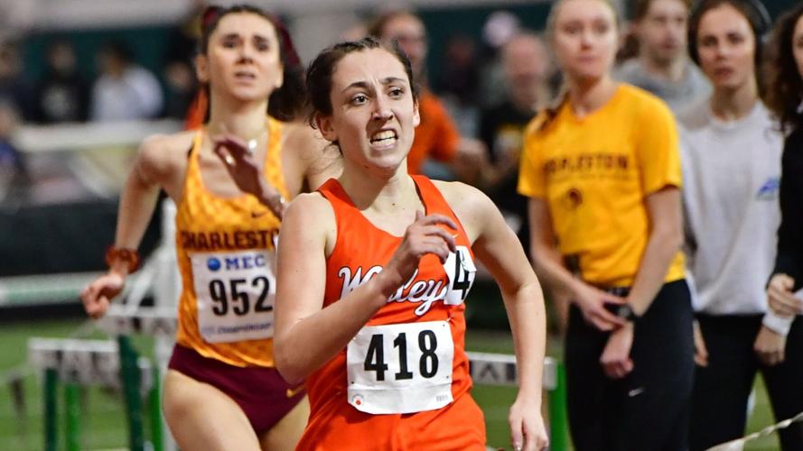 A pair of West Virginia Wesleyan track records fall at Jasmine Claggett ...